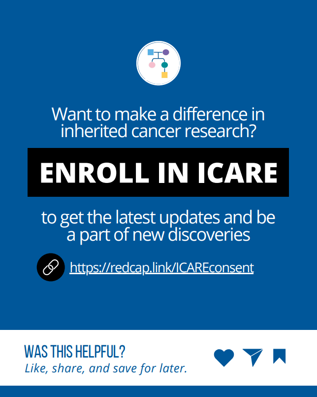 ICARE Social Media Post October 2025 NCCN CEG Guidelines (V1.2025 ...