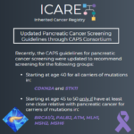 ICARE Newsletter Winter 2020Updated Pancreatic Cancer Screening ...